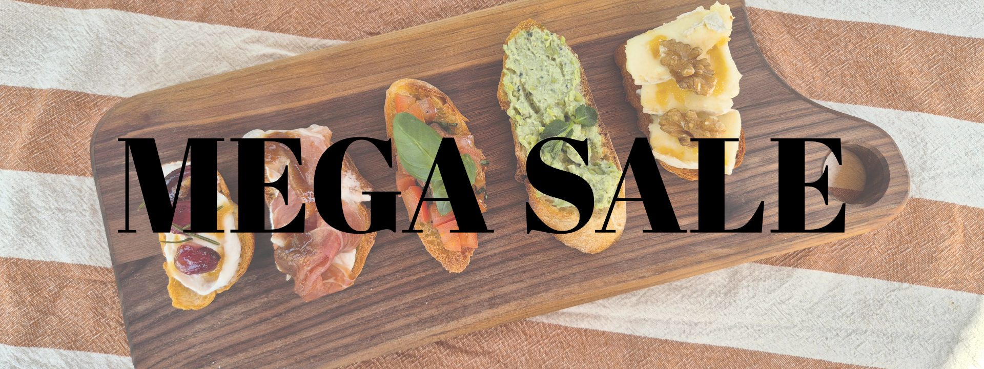 Mega Sale – Borrelplank Boetiek